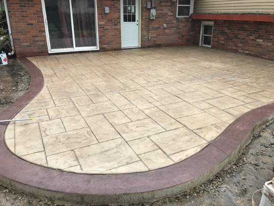 Majestic Ashlar Slate Stamp, Russet Border, Buff Release – The Abrams ...