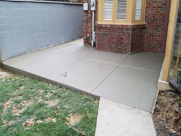 Gray Concrete with Deep Charcoal Release – Majestic Ashlar Stamp – The ...
